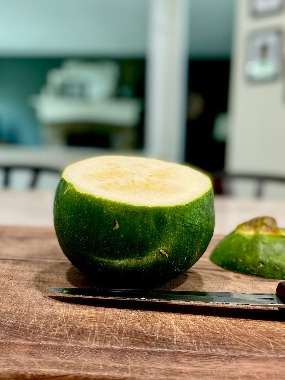 Cheeseburger Stuffed Eight Ball Zucchini • Breathing And Cooking